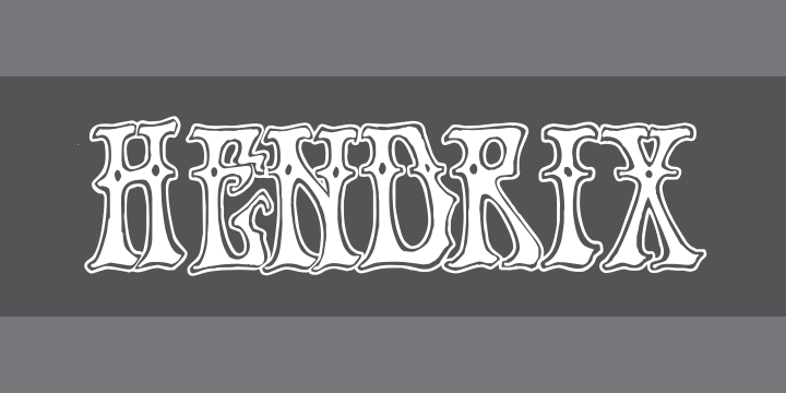 Hendrix | Font Zillion